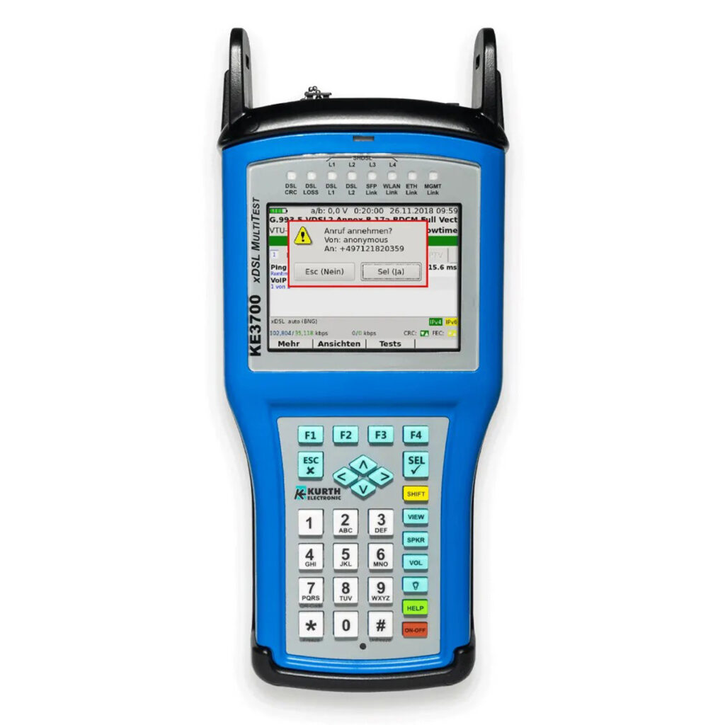 KE3700 All-IP package Kompleksowe rozwiązanie do pomiarów w sieci ...