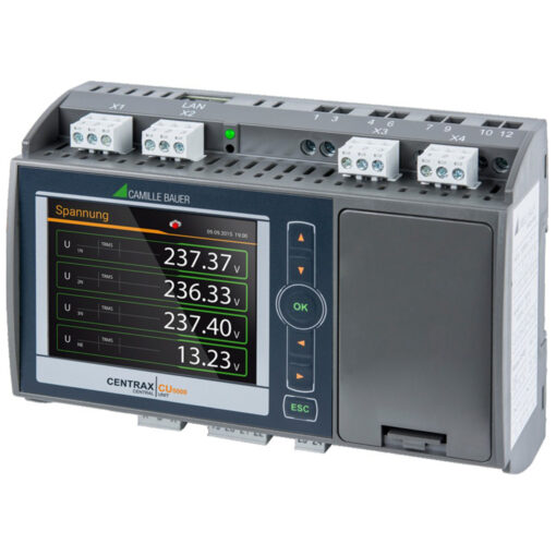 CENTRAX CU5000 Analizator parametrów sieci z funkcją sterownika PLC ...