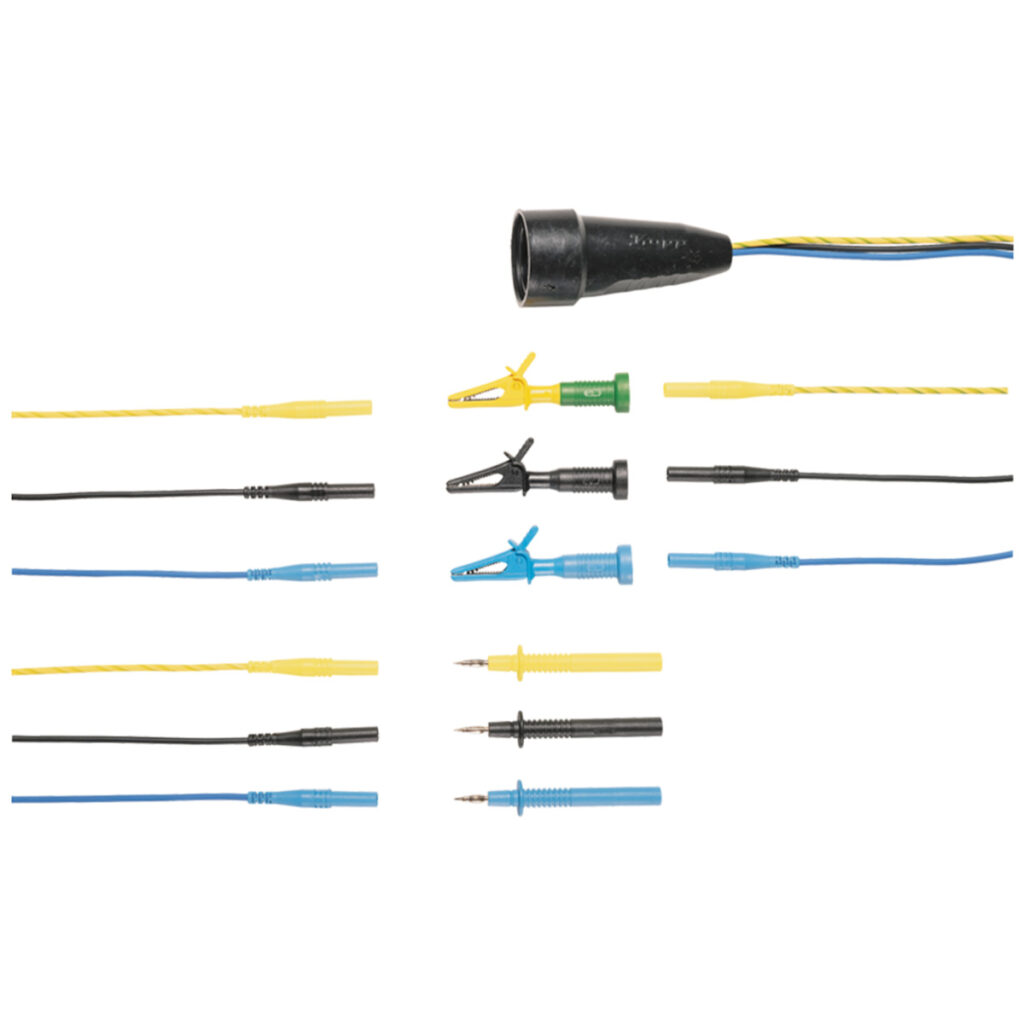 KS13 Zestaw kabli do podłączenia testerów do sieci elektrycznej - GMC ...