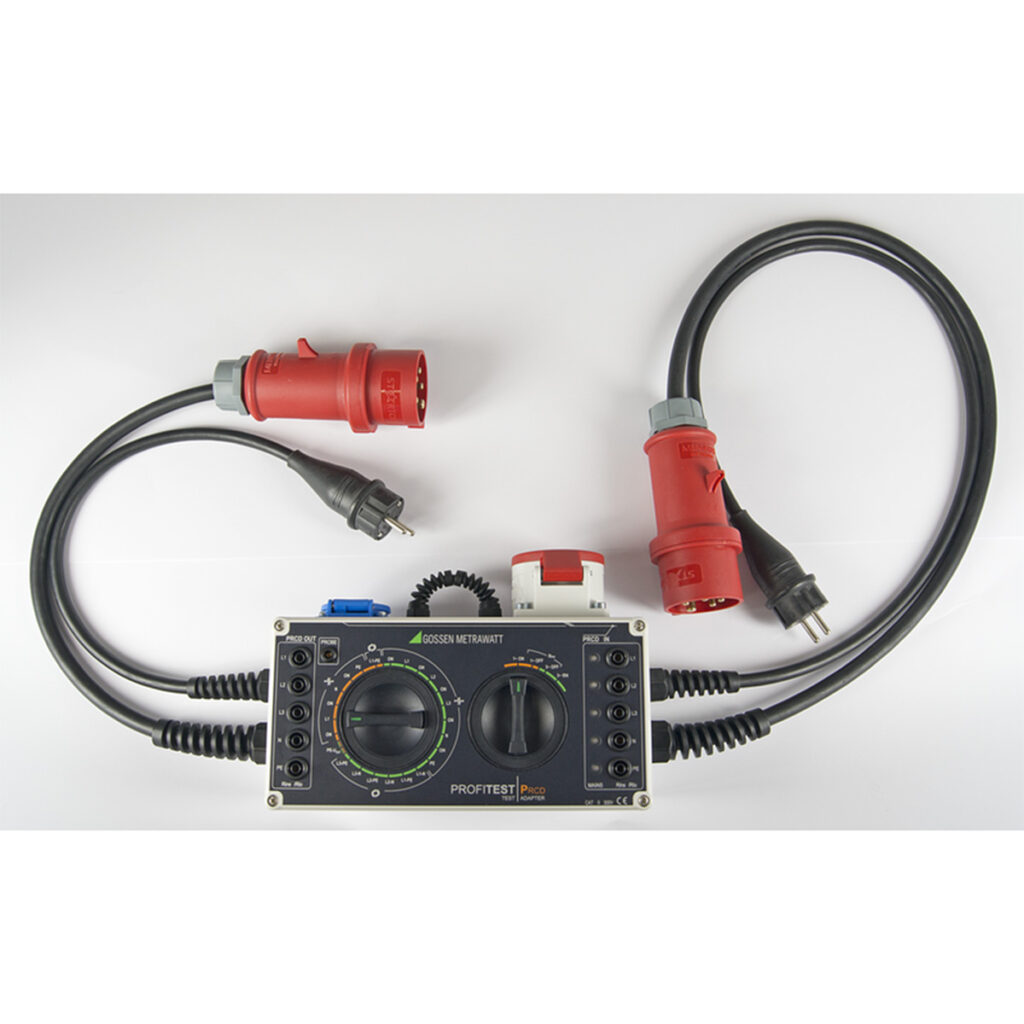 PROFITEST PRCD Adapter do testowania przenośnych urządzeń ochronnych ...