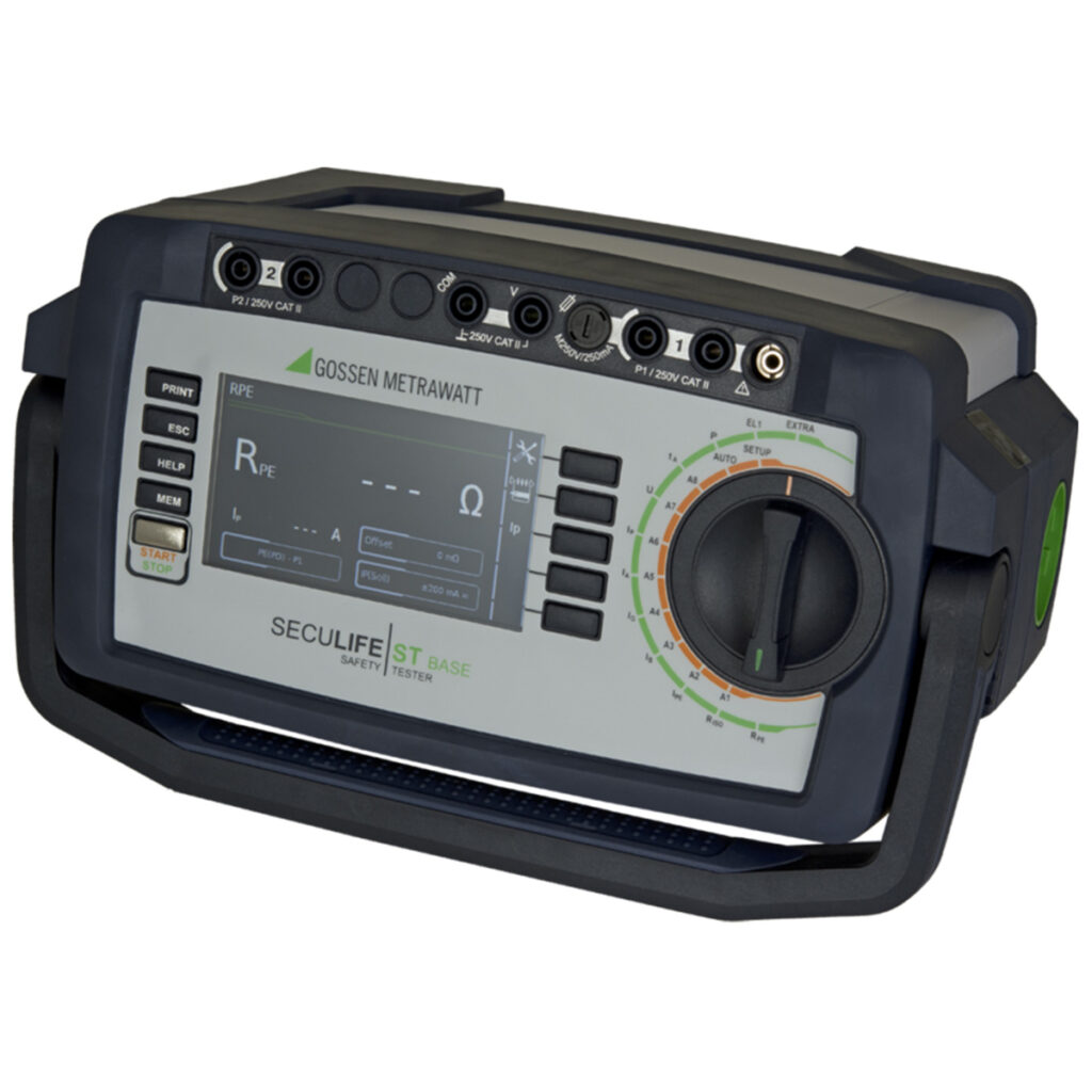 SECULIFE ST BASE 25 IQ Miernik do badania bezpieczeństwa elektrycznego ...