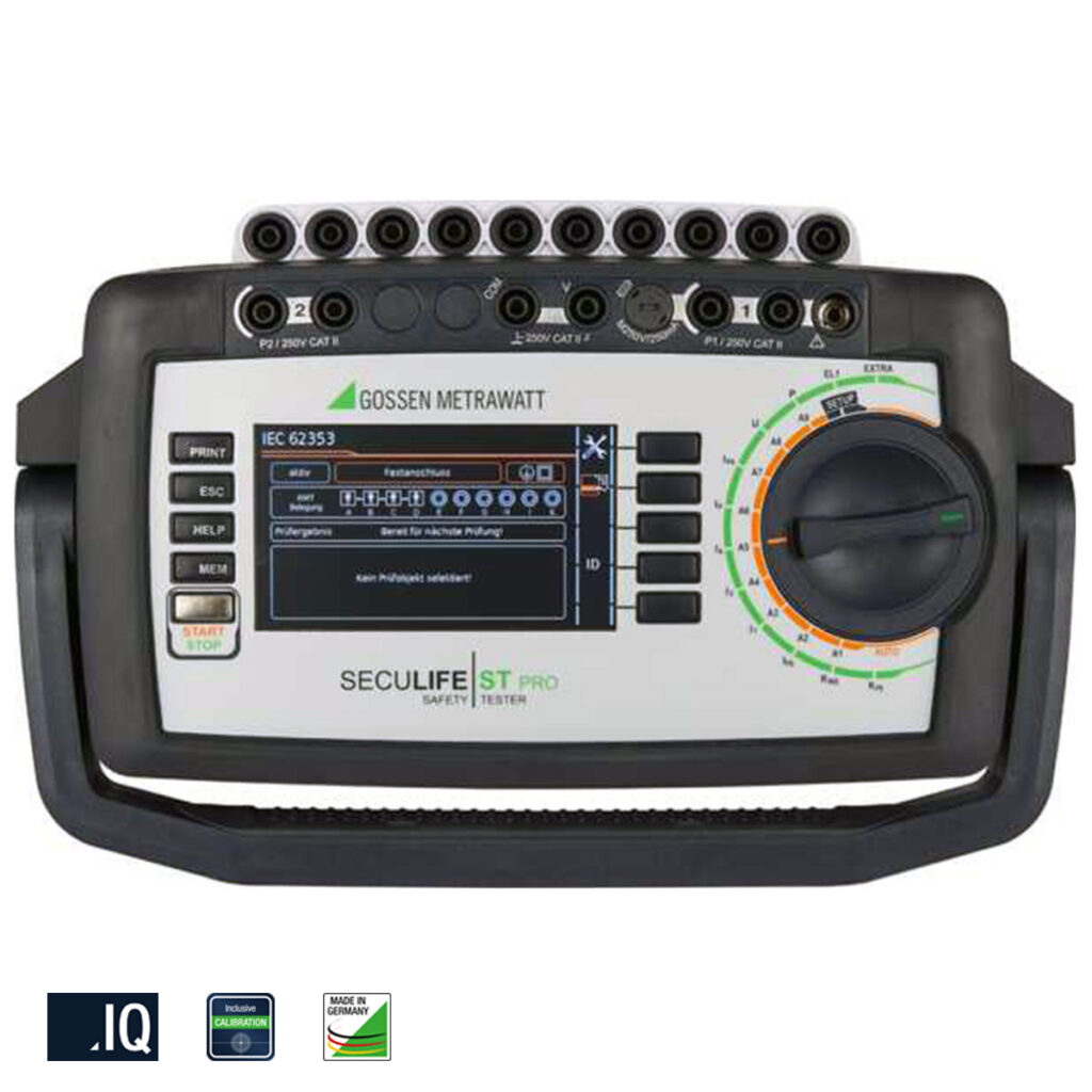 SECULIFE ST PRO IQ Miernik do badania bezpieczeństwa elektrycznego ...