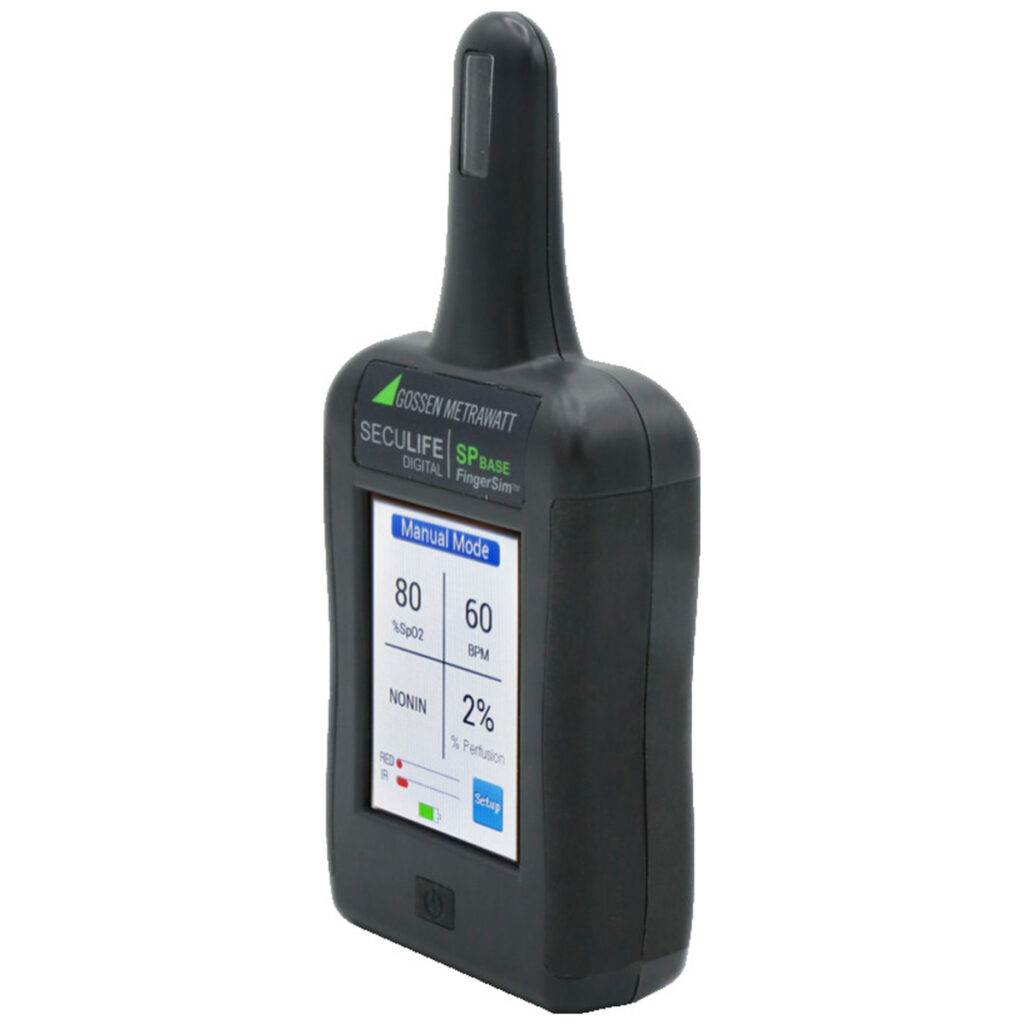 SECULIFE SP BASE Cyfrowy symulator SpO2 - GMC-Instruments