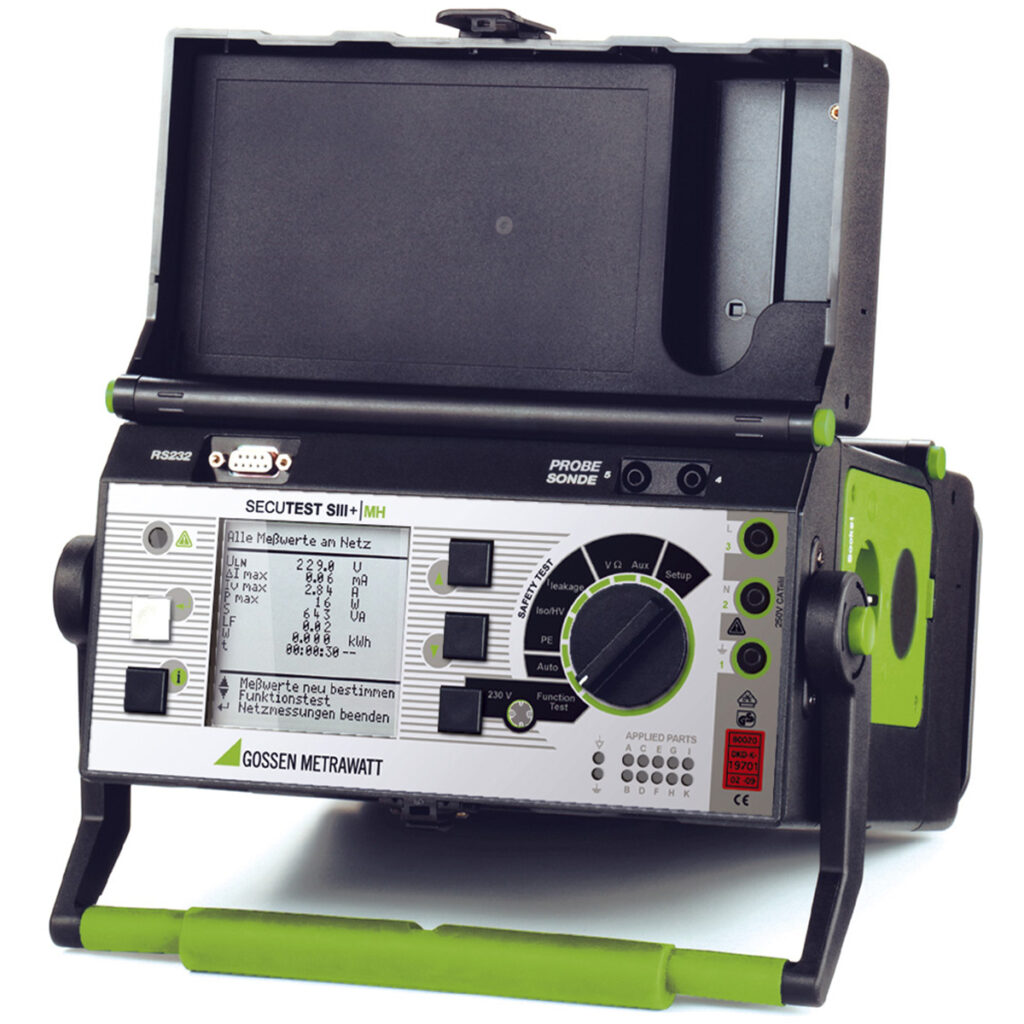 SECUTEST SIII+ Tester instalacji elektrycznych, urządzeń medycznych ...