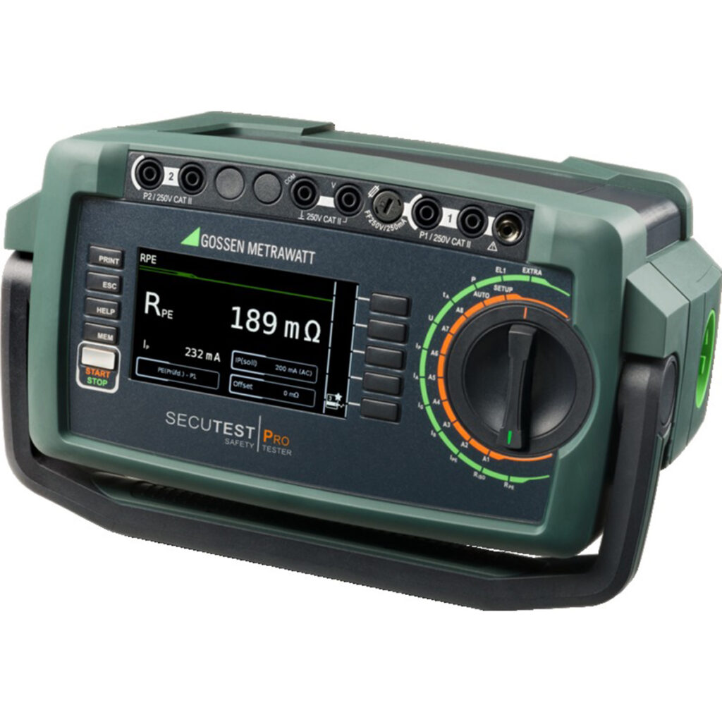 SECUTEST PRO IQ Tester instalacji elektrycznej - GMC-Instruments