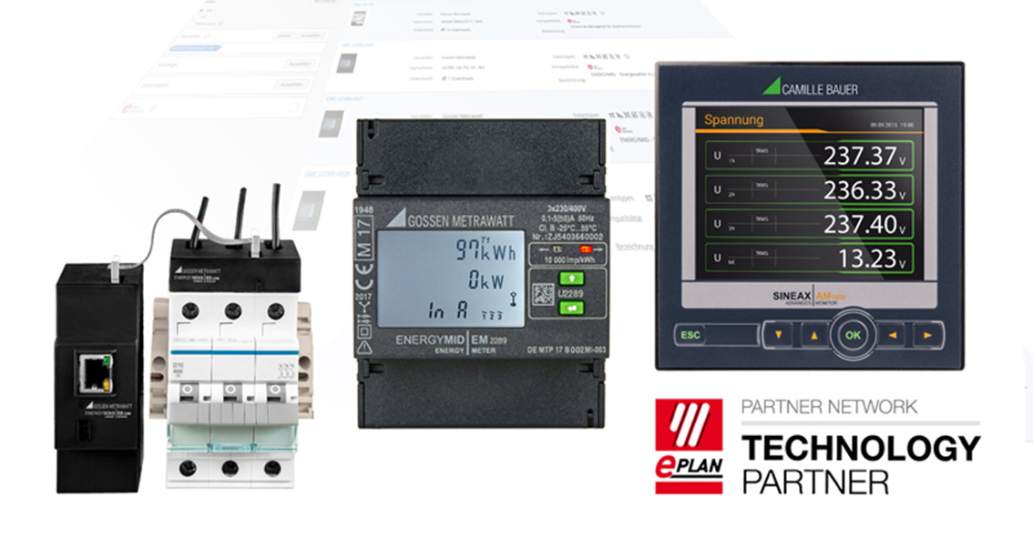 Seria produktów GOSSEN METRAWATT w formacie EPLAN - GMC-Instruments