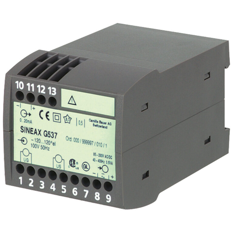 SINEAX G537 Przetwornik kąta przesunięcia fazowego - GMC-Instruments